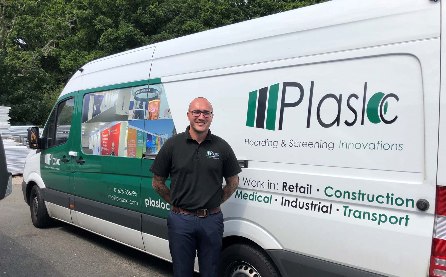 Contact Plasloc - Experts in Temporary Site Hoarding Solutions